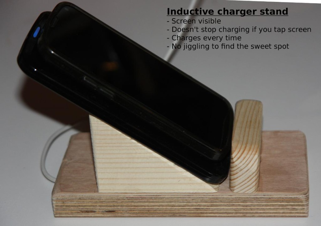 » Improved stand for inductive charger